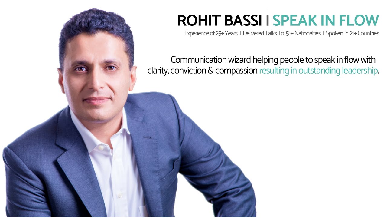 Rohit Bassi - Developing Leadership Communication Keynote Speaker - YouTube