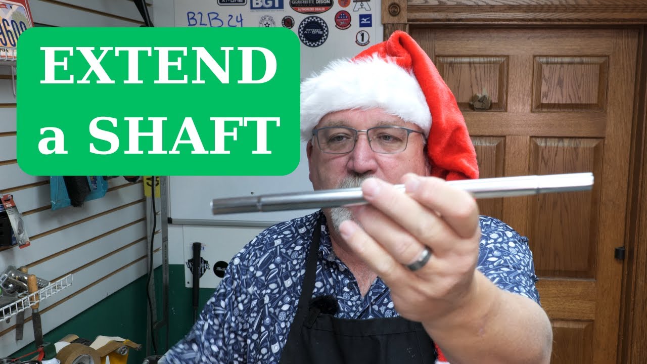 How to Extend a Golf Shaft - YouTube