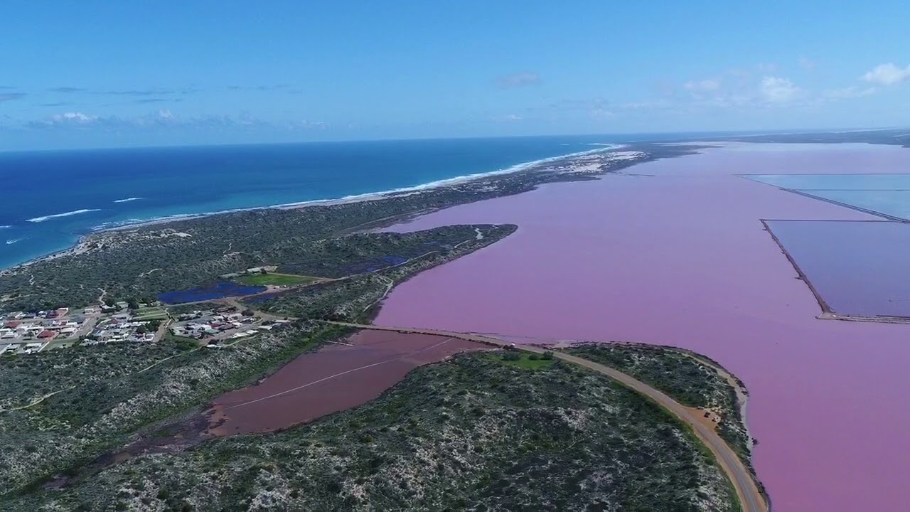 Pink Lake WA - YouTube
