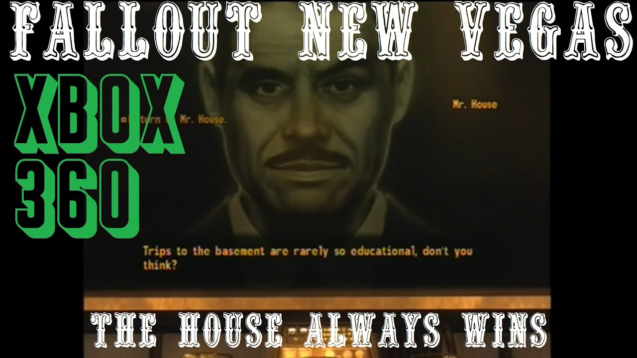 Fallout New Vegas Xbox 360 "The House Always Wins, I, II, And III ...