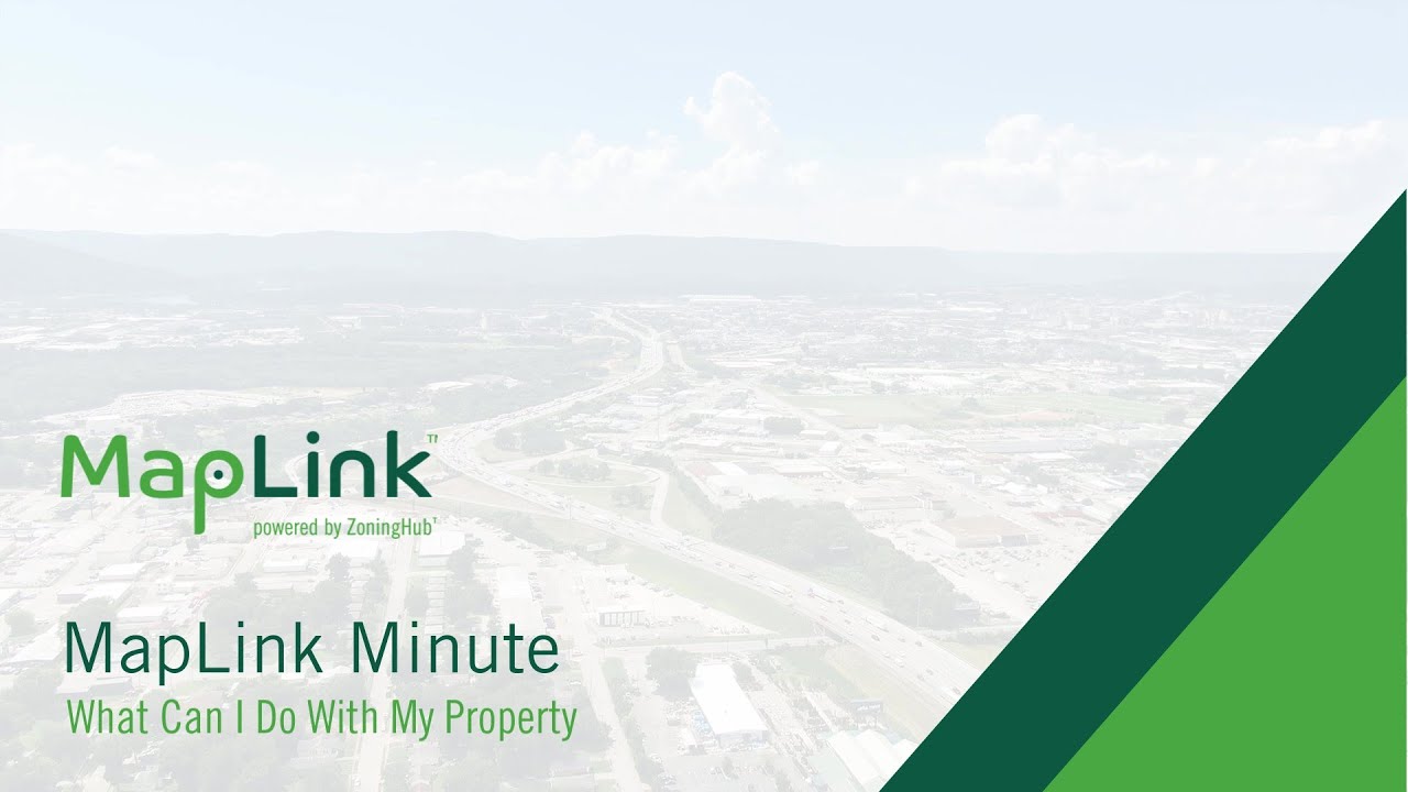 MapLink Minute: What Can I Do With My Property? - YouTube