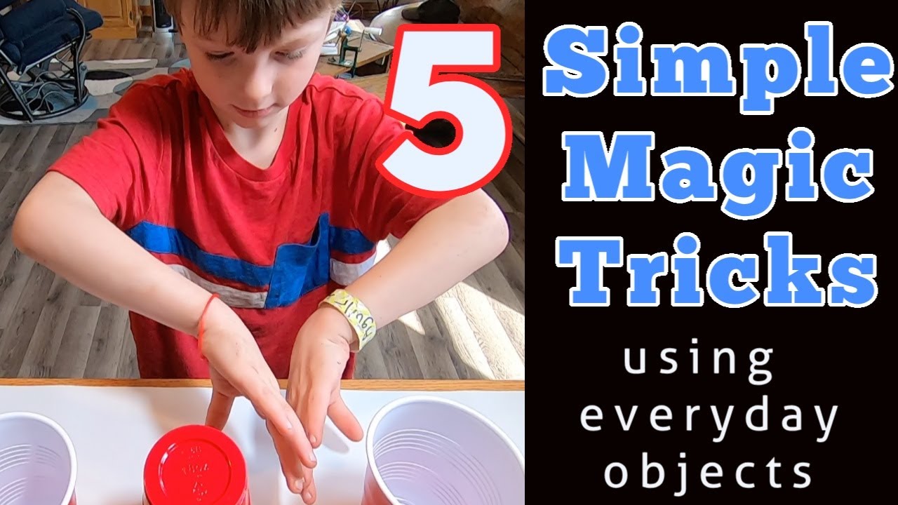 5 Simple Magic Tricks Using Everyday Objects - YouTube