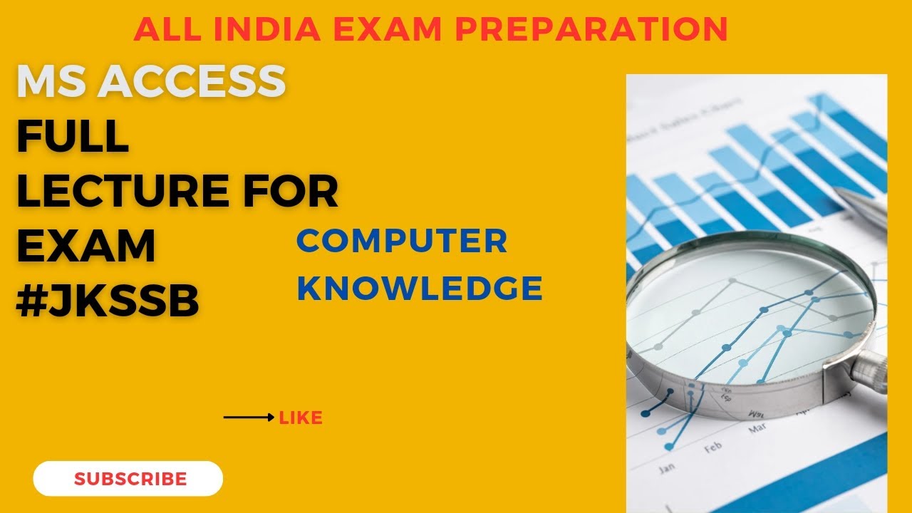 Ms access full lecture for jkssb exam//computer knowledge - YouTube
