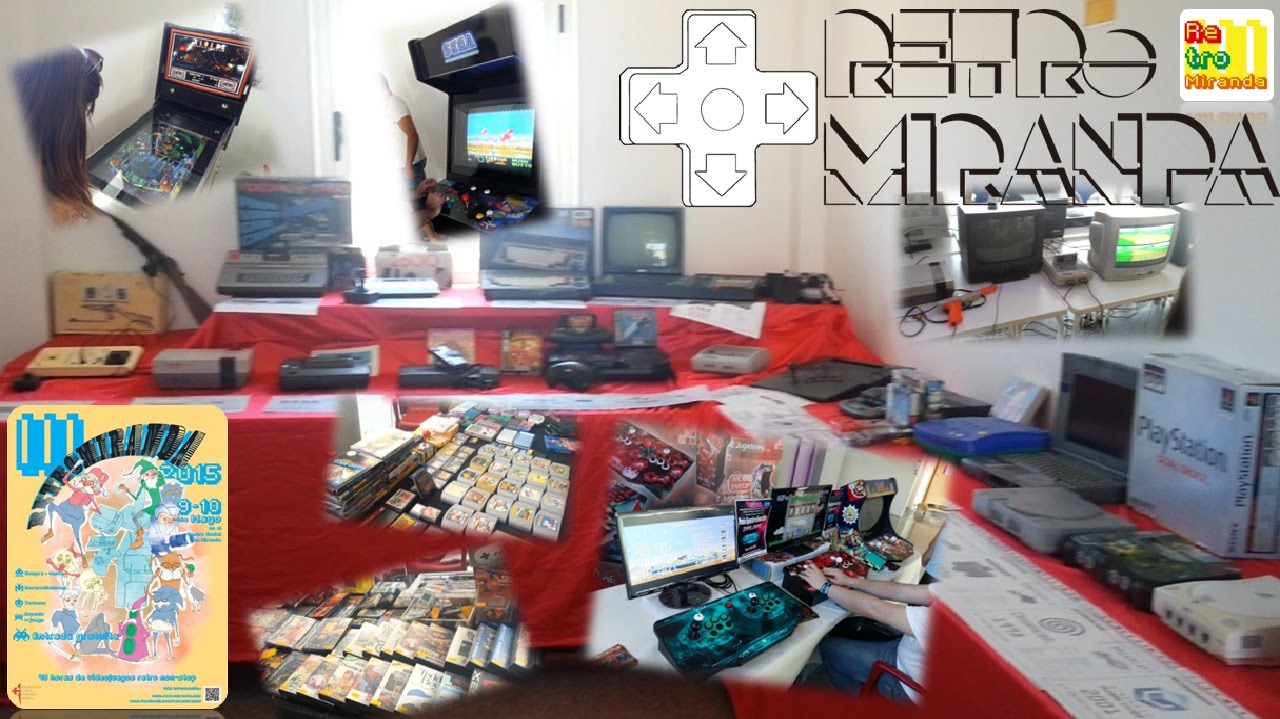 RETRO MIRANDA 2015 (9 y 10 de Abril) / SALÓN ARCADE / VIDEOJUEGOS ...