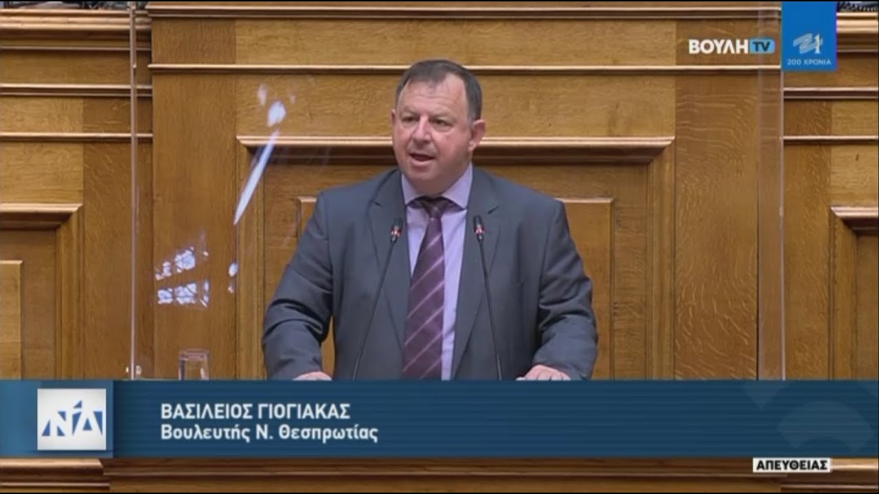Ομιλία Β. Γιόγιακα Άρση περιορισμών για την εγγραφή εκλογέων εξωτερικού ...