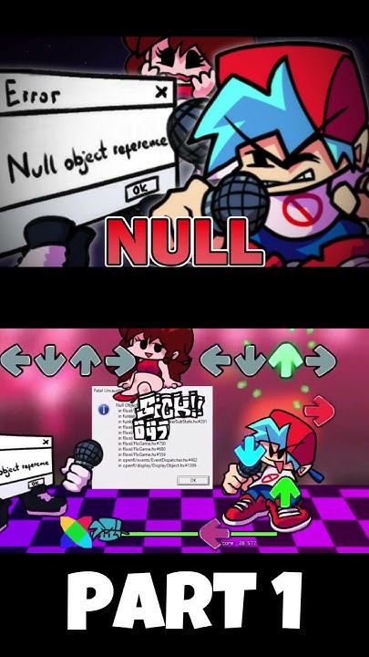 Vs. Null BF Mix (PART 1) (Object Reference) (FNF MOD) #shorts - YouTube