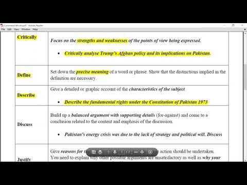 Understanding the command words. - YouTube