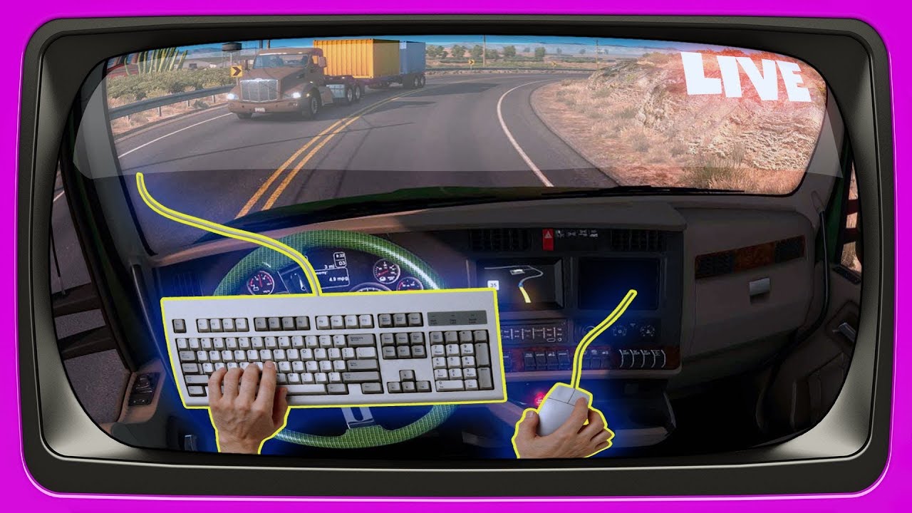 🔴 VR truck driver in American Truck Simulator stream 1 - YouTube
