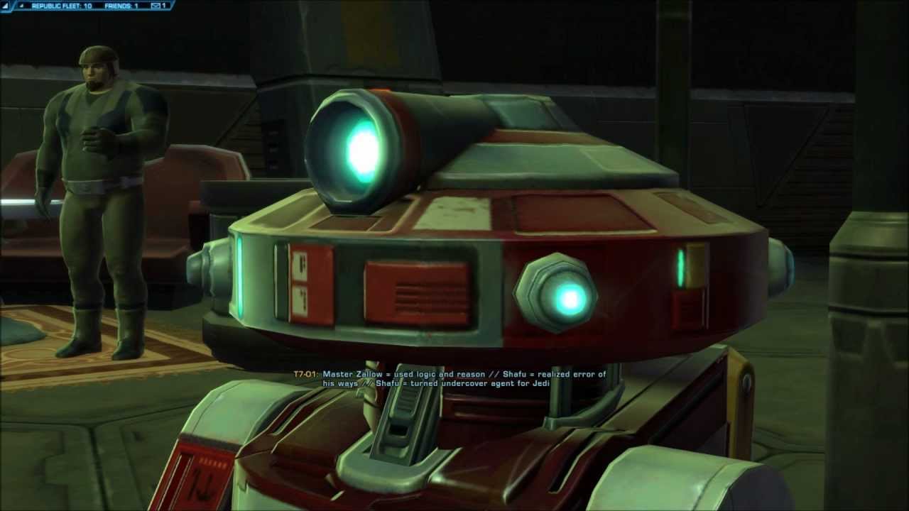 SWtOR Jedi Knight Companion Cutscenes Pt. 1 [T7-01] - YouTube
