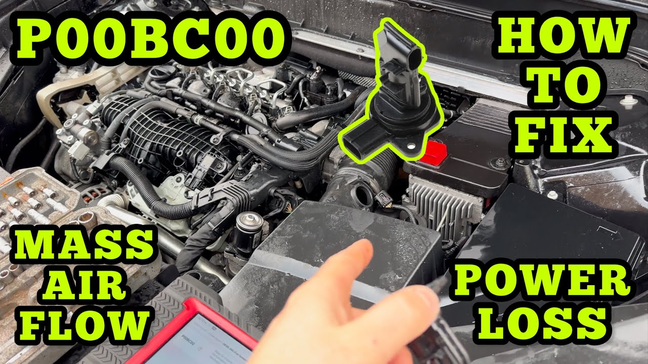 Volvo P00BC00 MASS or Volume Air Flow A Circuit Range Failed | POWER ...