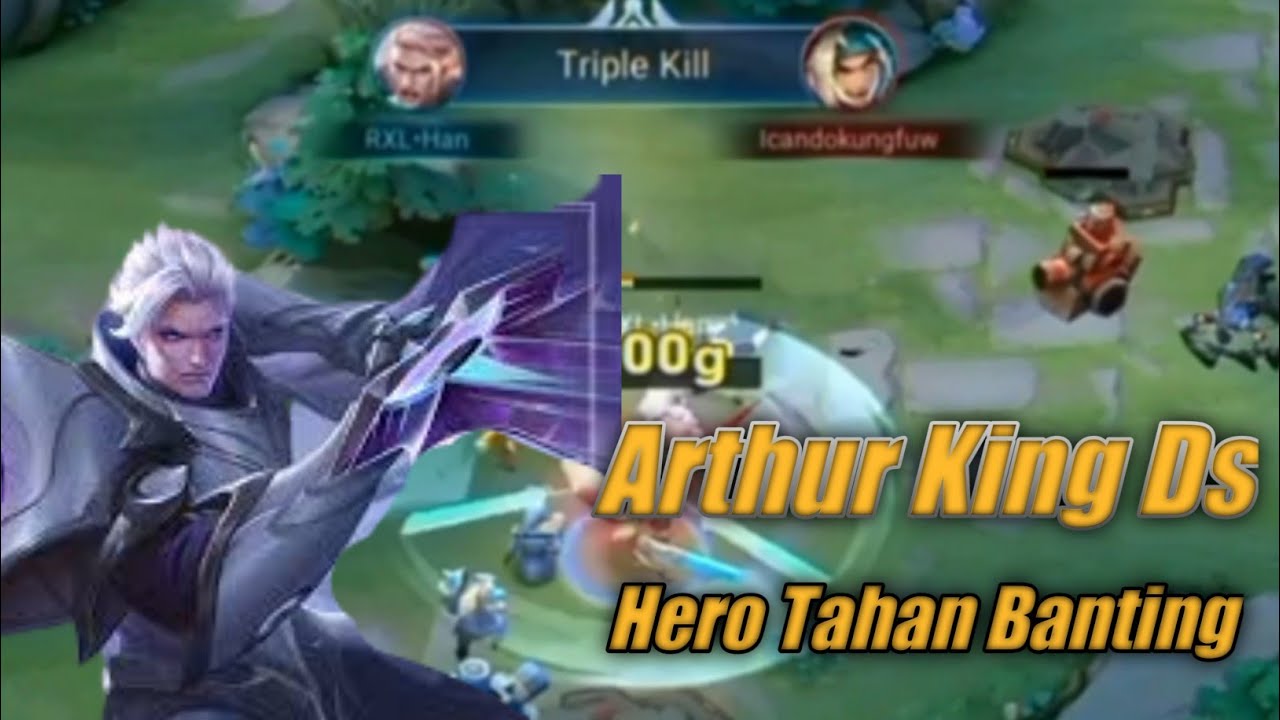ARTHUR KING DS HERO BARBAR GAMEPLAY| ARENA OF VALOR - YouTube