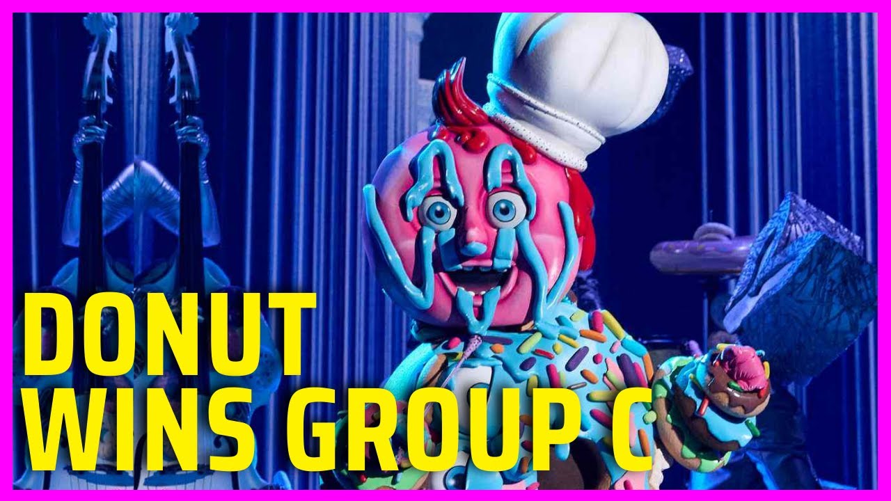 Donut WINs Group C - Masked Singer - YouTube