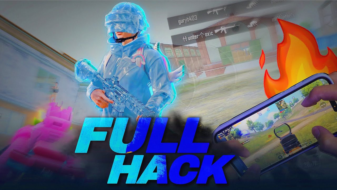 FULL HACK MODE 1 vs 4 clutches 😎 ON BGMI FULL ON MODE - YouTube