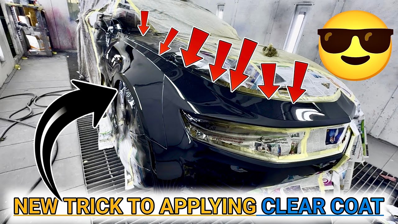 NEW Secret Trick to Applying Clear Coat Like a Pro - YouTube