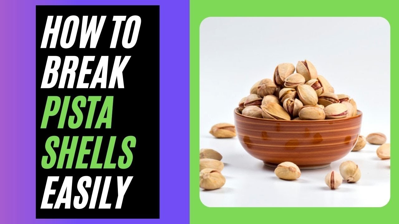 HOW TO BREAK PISTACHIO SHELLS EASILY? | Break Fully Closed PISTA Easily with not much effort ...