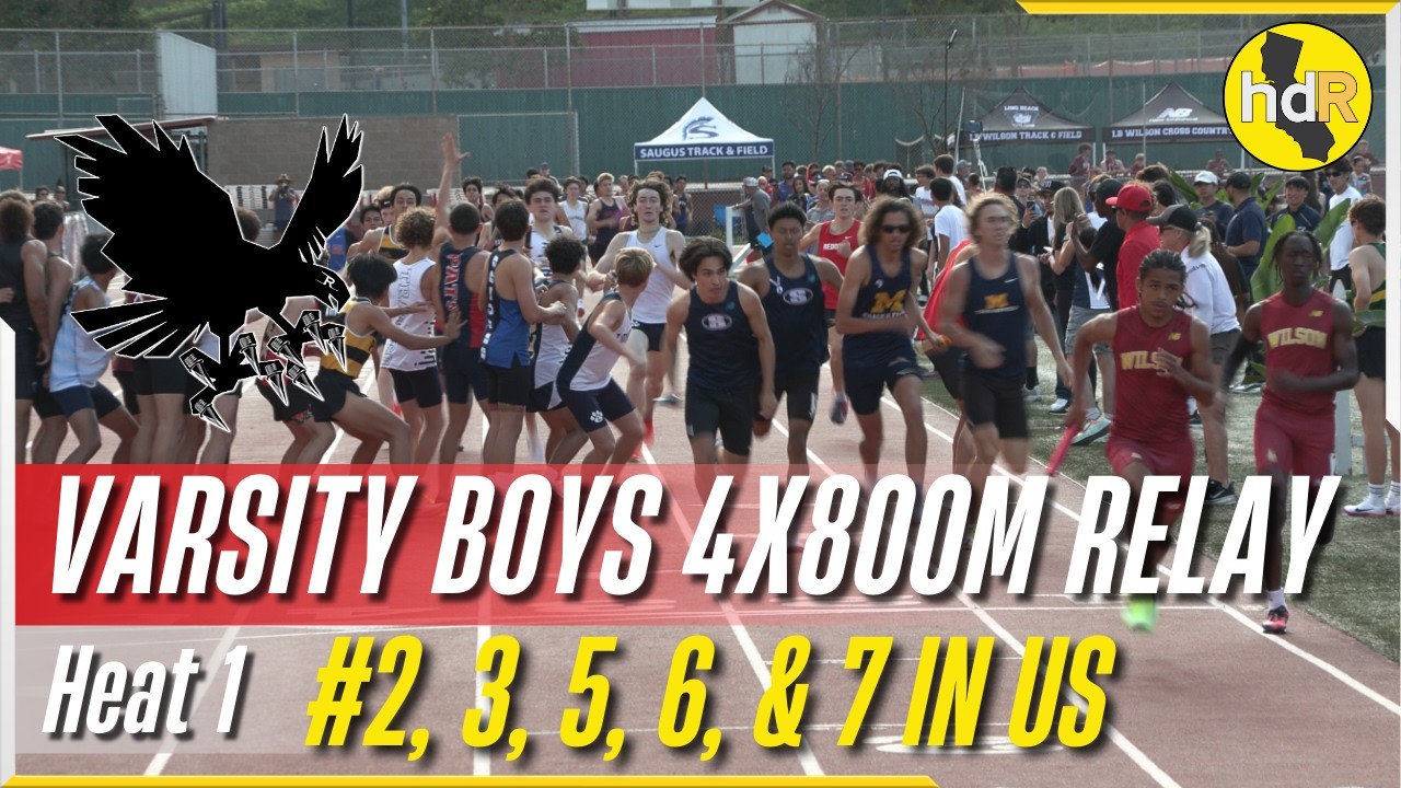 2026 TF - Redondo NIKE Track Distance Carnival - Day 1 - Boys 4x800m ...