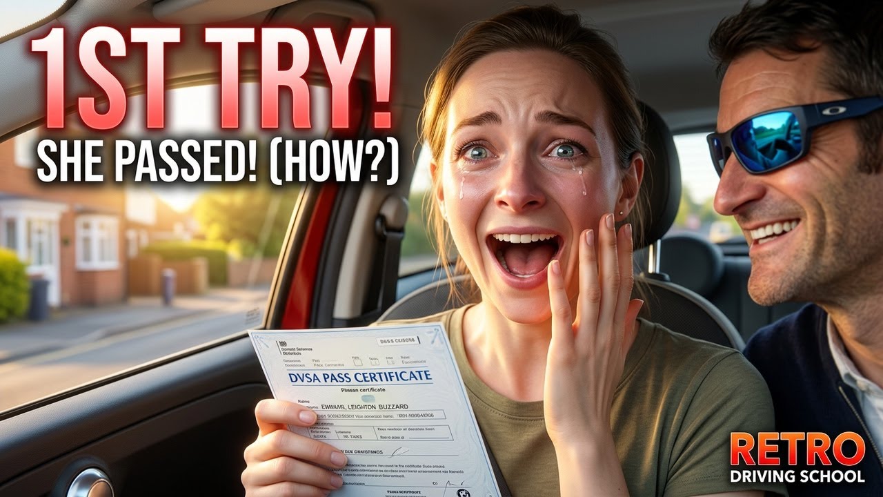 Emma's Driving Test Win | Inside Retro Driving School's Winning Formula ...