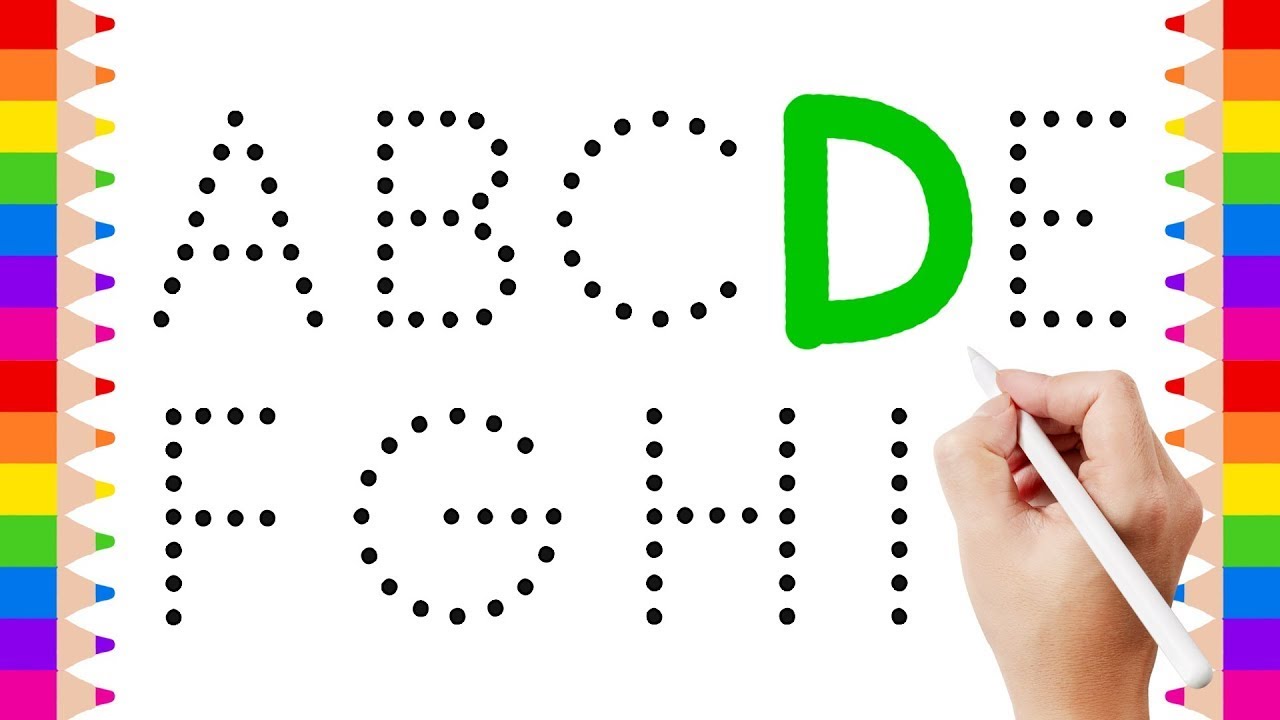 Preschool abcd in English for kids | A to Z English Alphabets abcd for ...