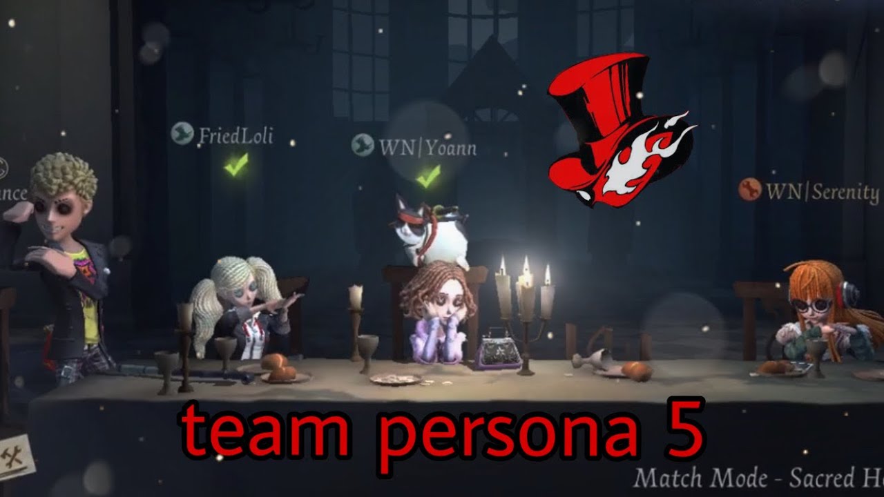 Identity V x Persona 5 // Full Team P5 - YouTube