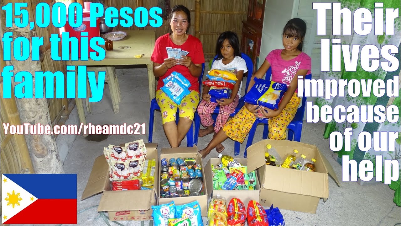 The Life of this Filipino Family Improved Because of Our Help. 15,000 ...
