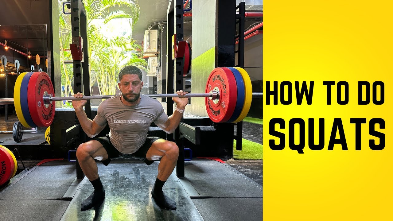 How to: Barbell Squats - YouTube