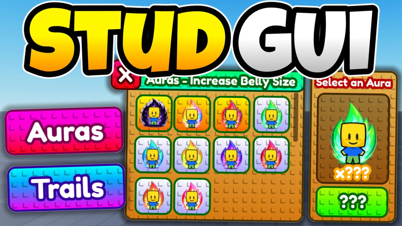 How To Make Stud GUI In Roblox Studio - YouTube