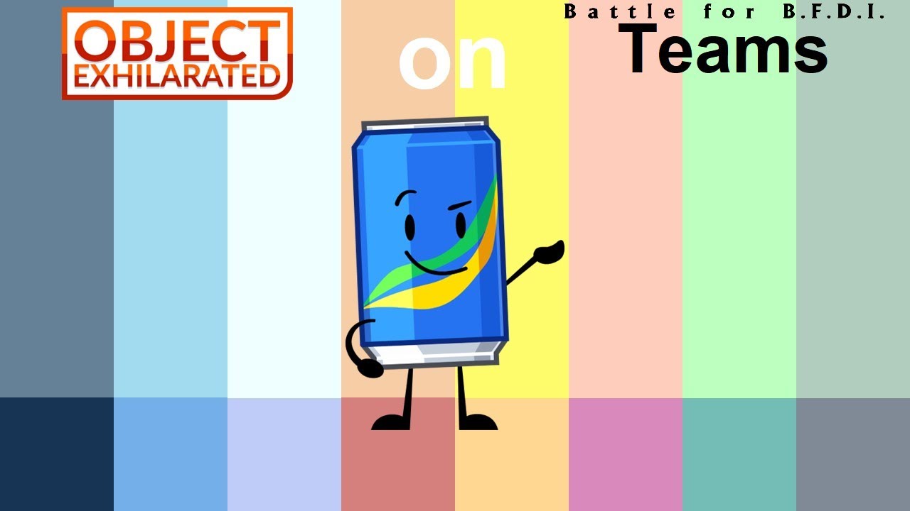 If Object Exhilarated Characters were on BFB Teams - YouTube
