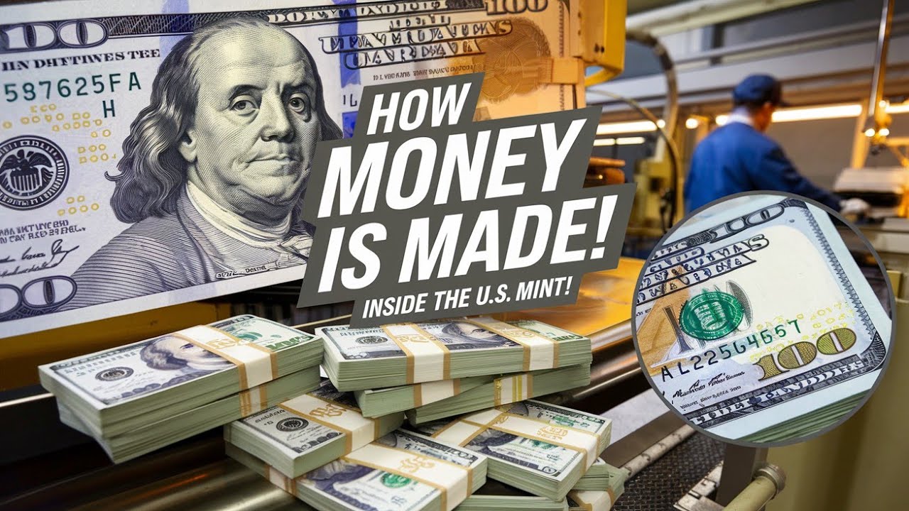 How U.S. Dollars Are Made: Inside the Bureau of Engraving and Printing ...