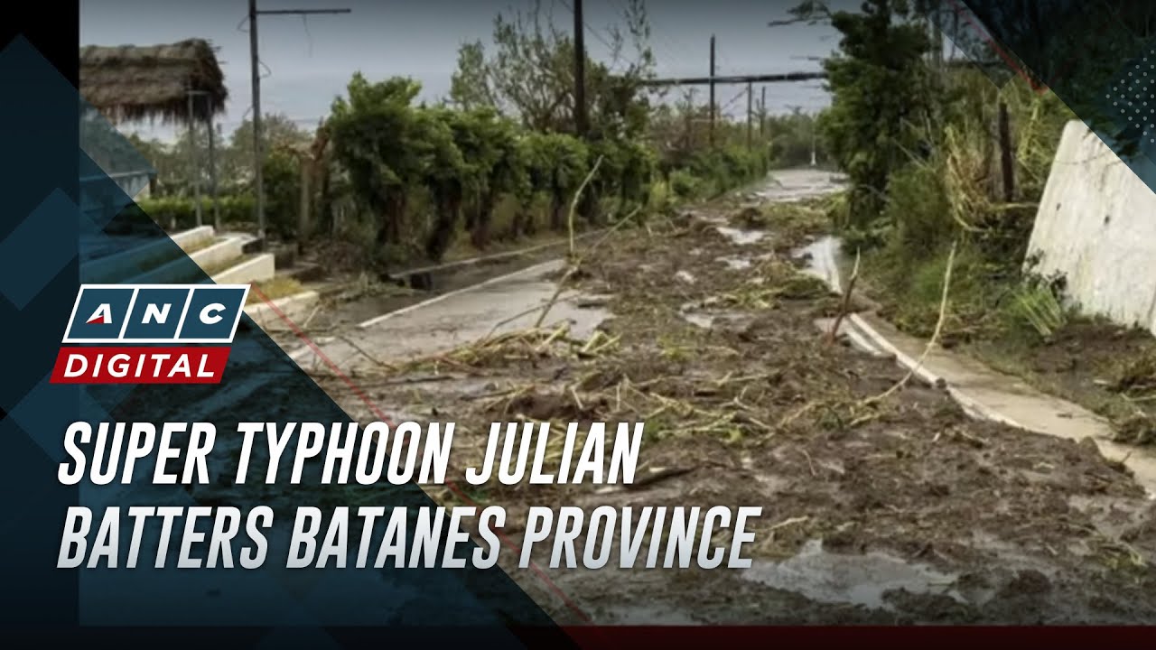Super Typhoon Julian batters Batanes province | ANC - YouTube
