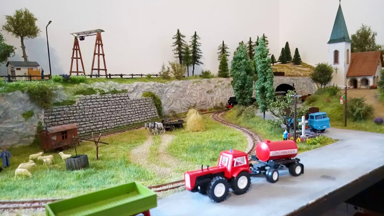 H0e terepasztal / Model Railway Layout, Model Train Layout, Modellbahn ...
