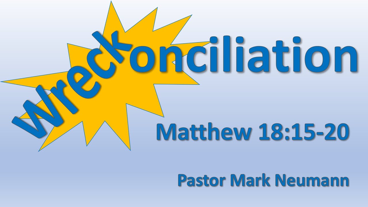 WRECKonciliation 09/10/2023 - YouTube