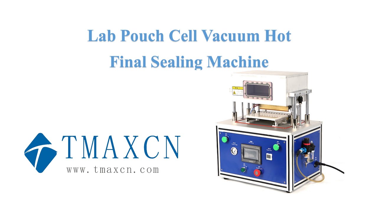 Lab Pouch Cell Vacuum Hot Final Sealing Machine - YouTube