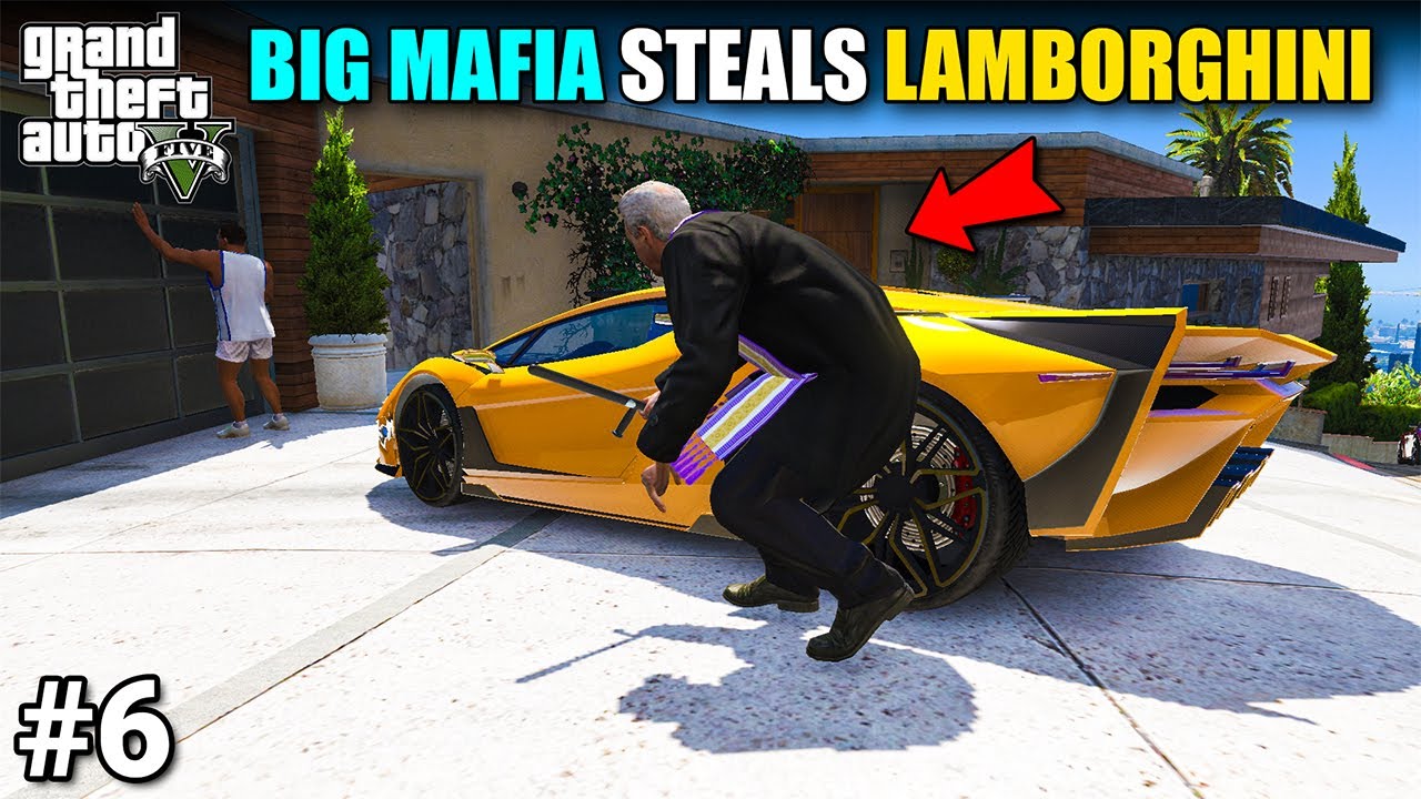 BIG MAFIA STEALS HIS LAMBORGHINI BACK FROM FRANKLIN | GTA V GAMEPLAY ...