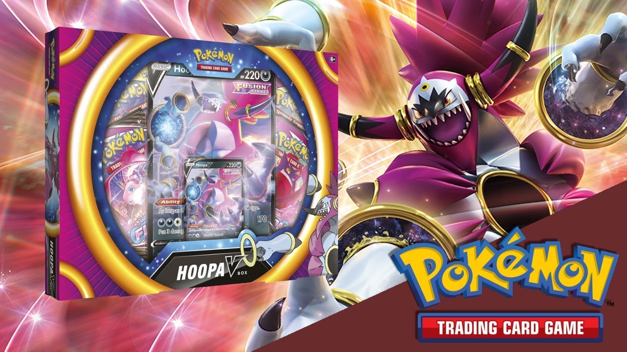 Pokémon TCG: Hoopa V box opening - YouTube
