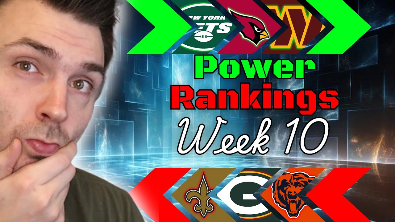 NFL Week 10 POWER RANKINGS: Where EVERY Team Stands HALFWAY Into to ...