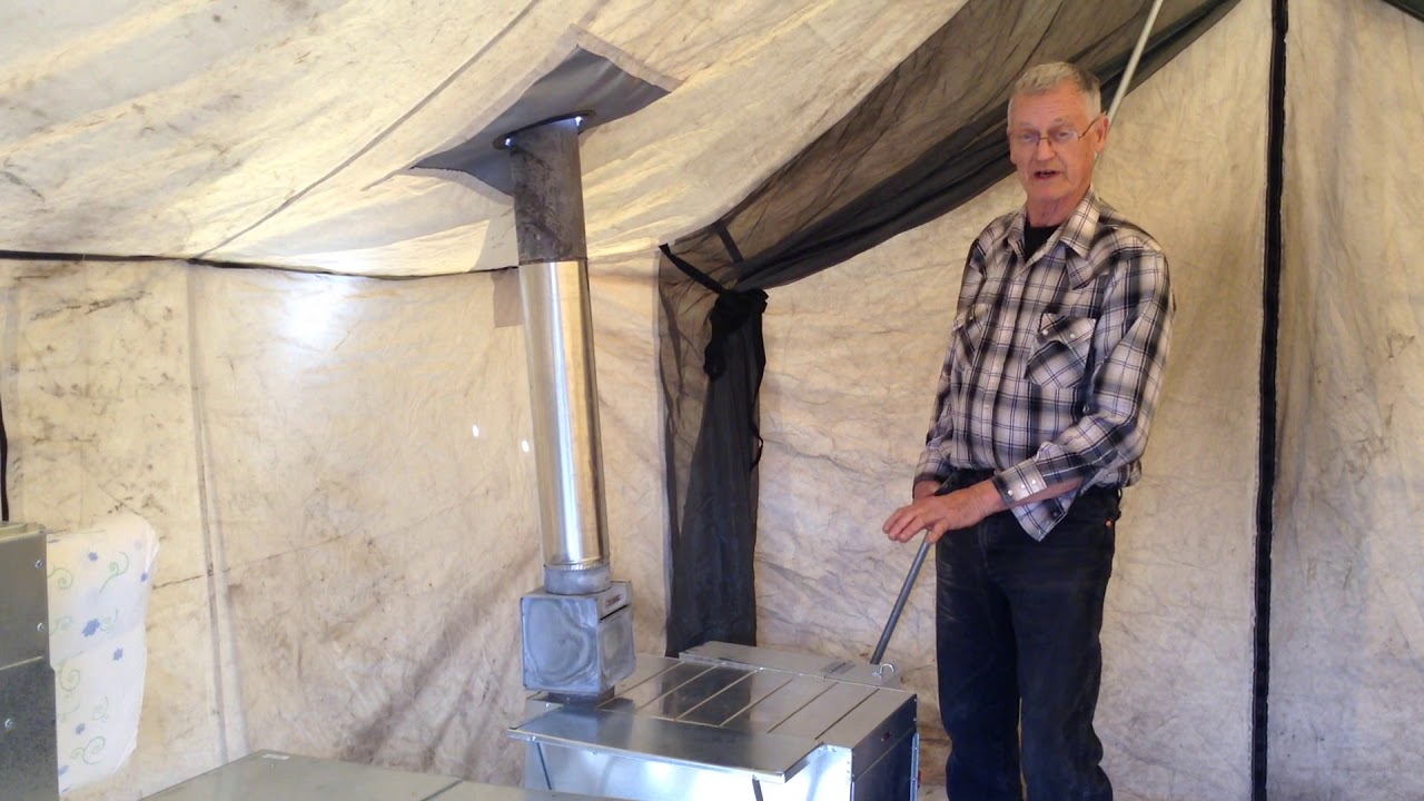 Galvanized metal and the Riley Stove - YouTube