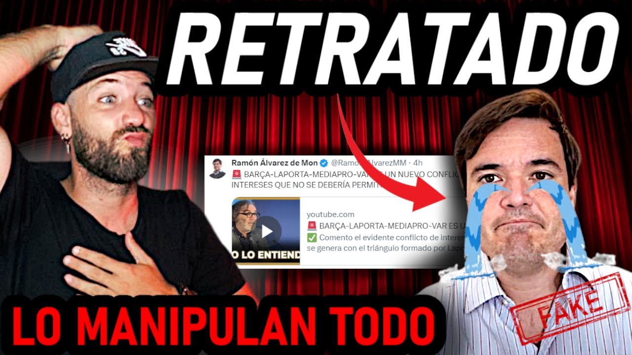 💥DESTROZO a RAMÓN ÁLVAREZ DE MON!! (MIENTE y DIFAMA AL BARÇA)!! - YouTube