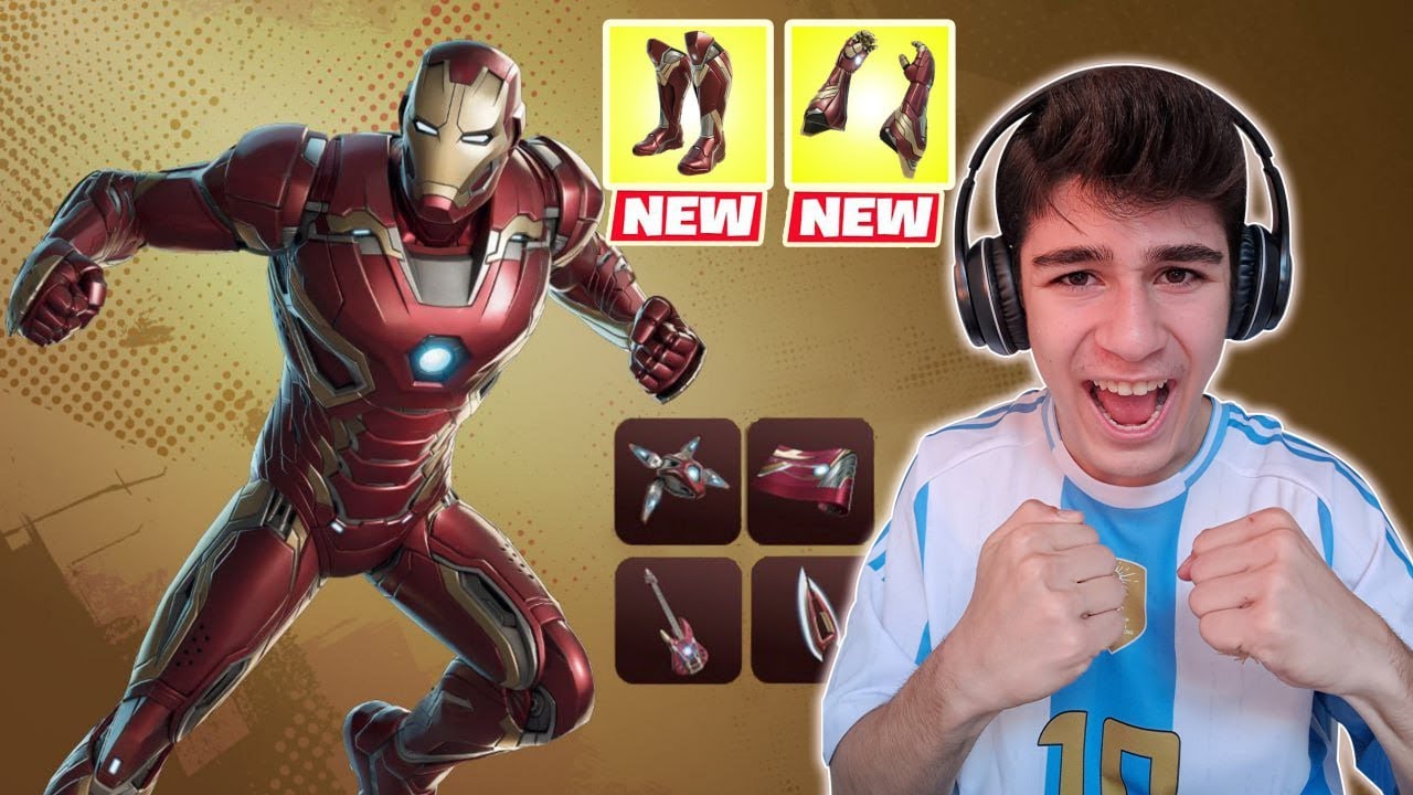 IRON MAN Mythic Update in Fortnite – Everything You Need to Know! - YouTube