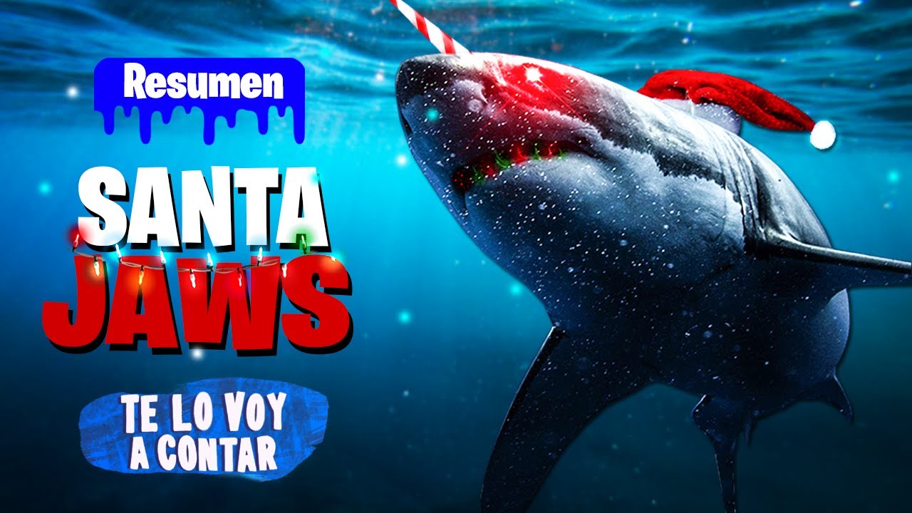 EL TIBURON NAVIDEÑO AS3S1NO SE C0ME A SANTA CLAUS EN 11 MINUTOS ...