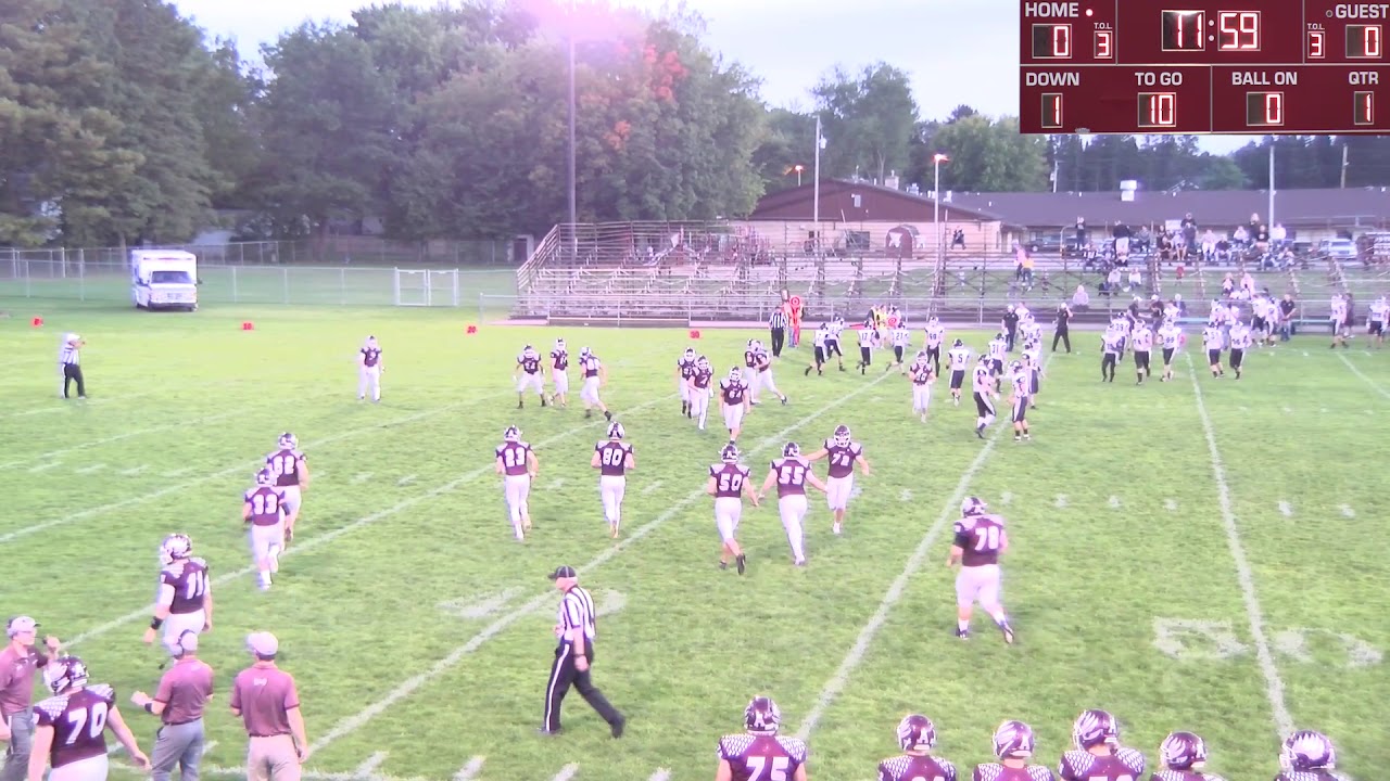 9-20-19 Antigo Varsity Football vs Lakeland - YouTube