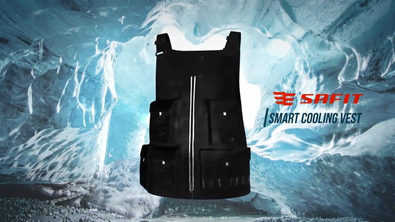 SAFIT SMART COOLING VEST 1way - YouTube