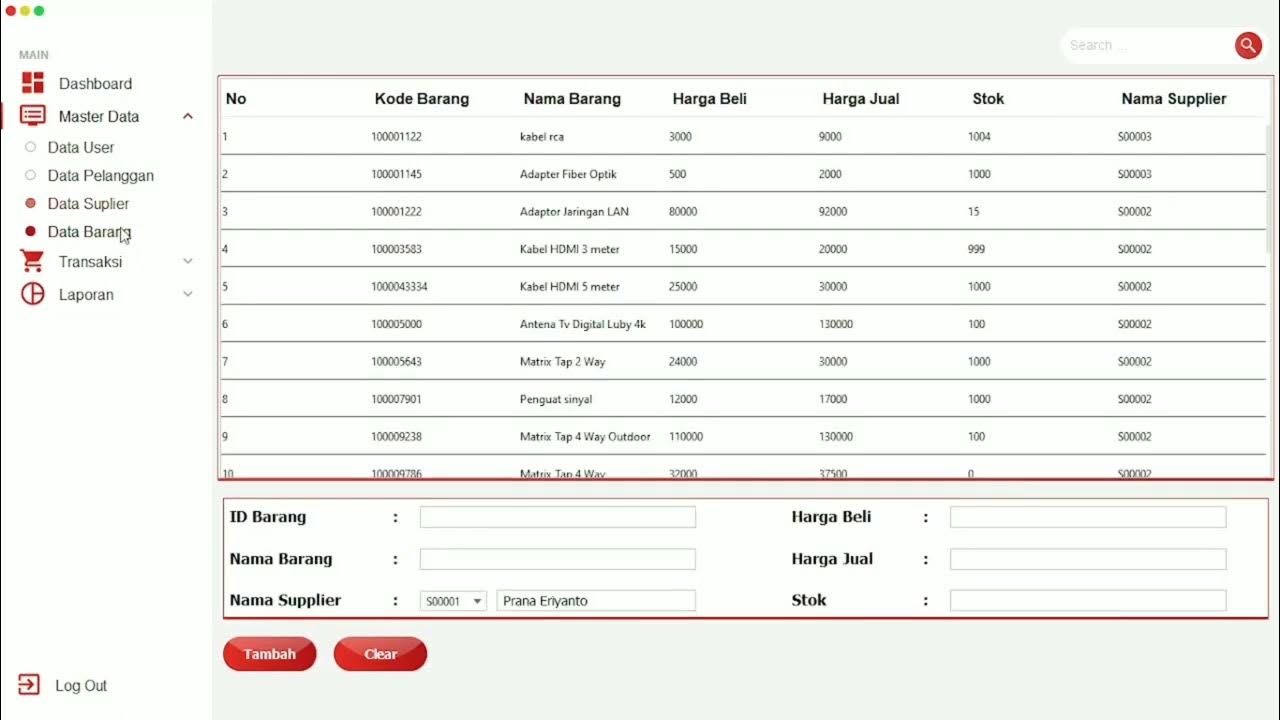 Aplikasi Penjualan Kasir Desktop | Java Netbeans + Mysql - YouTube