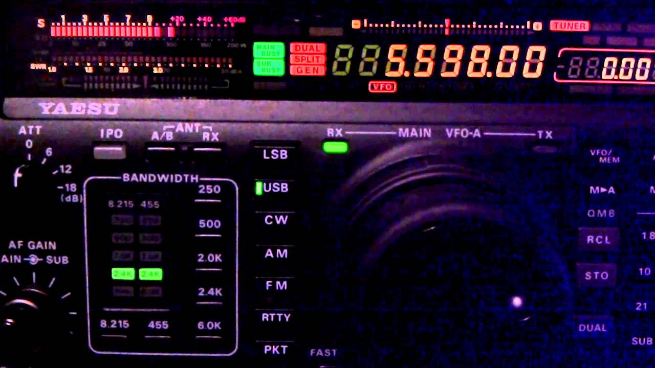 Viking aircraft on shanwick 5598 hf - YouTube