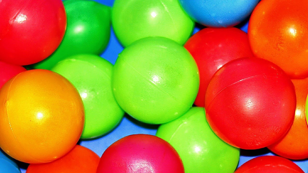 Learn Different Ball colors and names Toys And Kids - YouTube