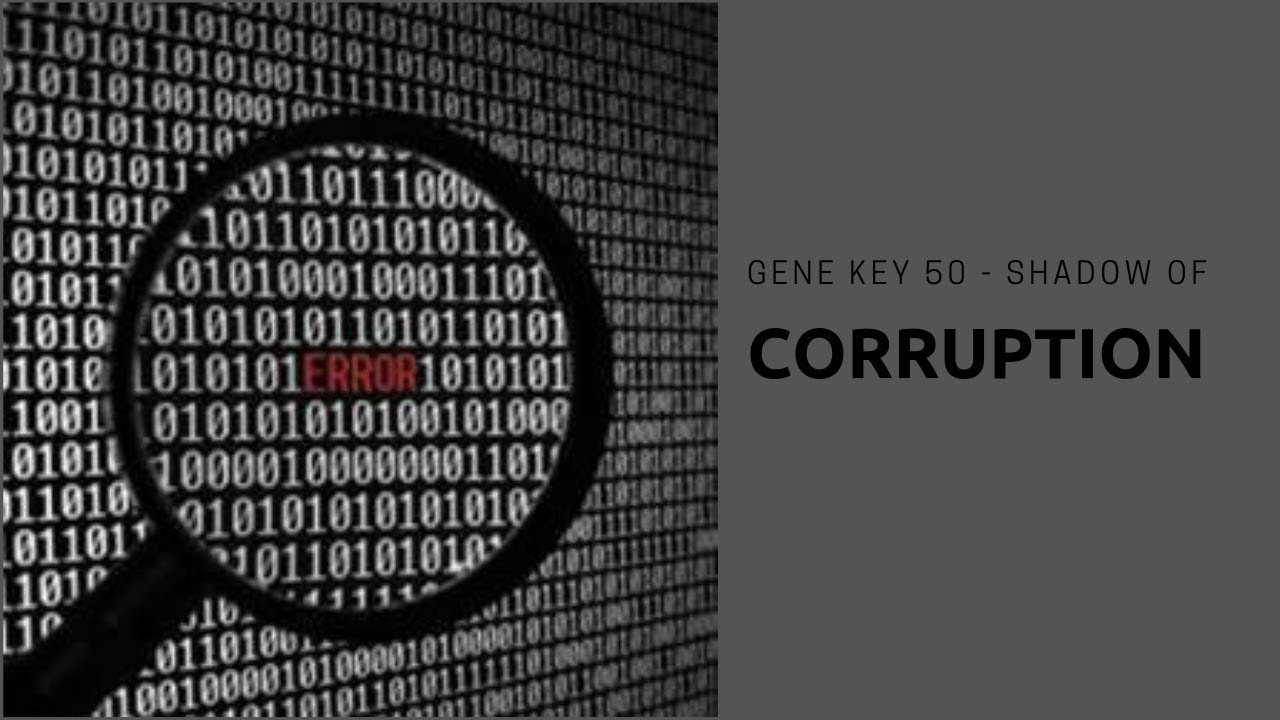 Venus at Gene Key 50 - The Shadow of Corruption - YouTube