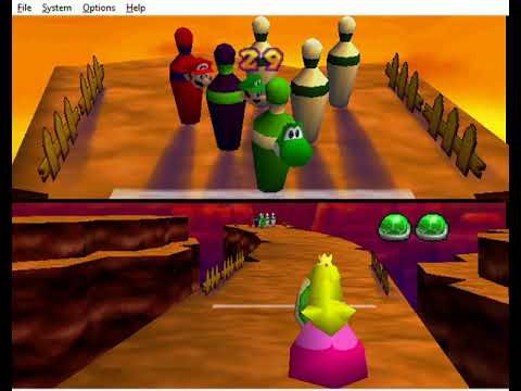 Mario Party 2 - Princess Peach in Bowl Over - YouTube
