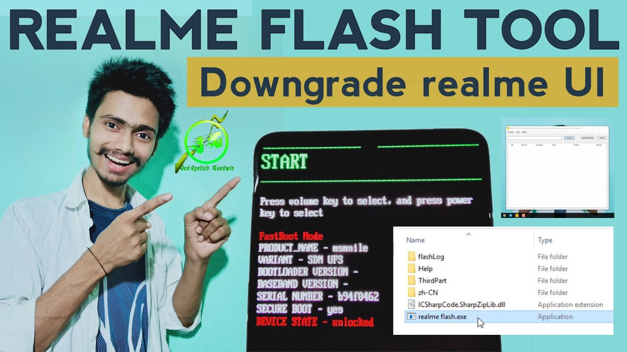 realme Flash Tool Download | Downgrade realme UI | realme UI to ColorOS ...
