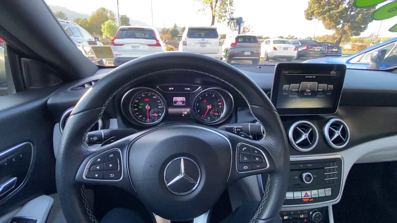 (AK) How to use the sunroof in a 2018 Mercedes Benz CLA 250 - YouTube