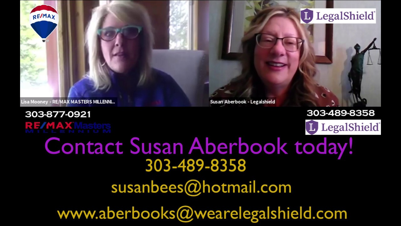 Lisa Mooney Introduces Susan Aberbook With Legalshield - YouTube