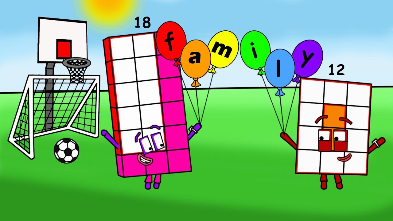 Numberblocks 12 and 18 is sibling (Fix last videos) - Numberblocks ...